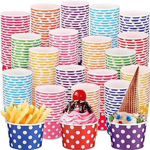 Amazon.com: Gift Boutique 48 Ice Cream Sprinkles Treat Snack Cups 10oz ...
