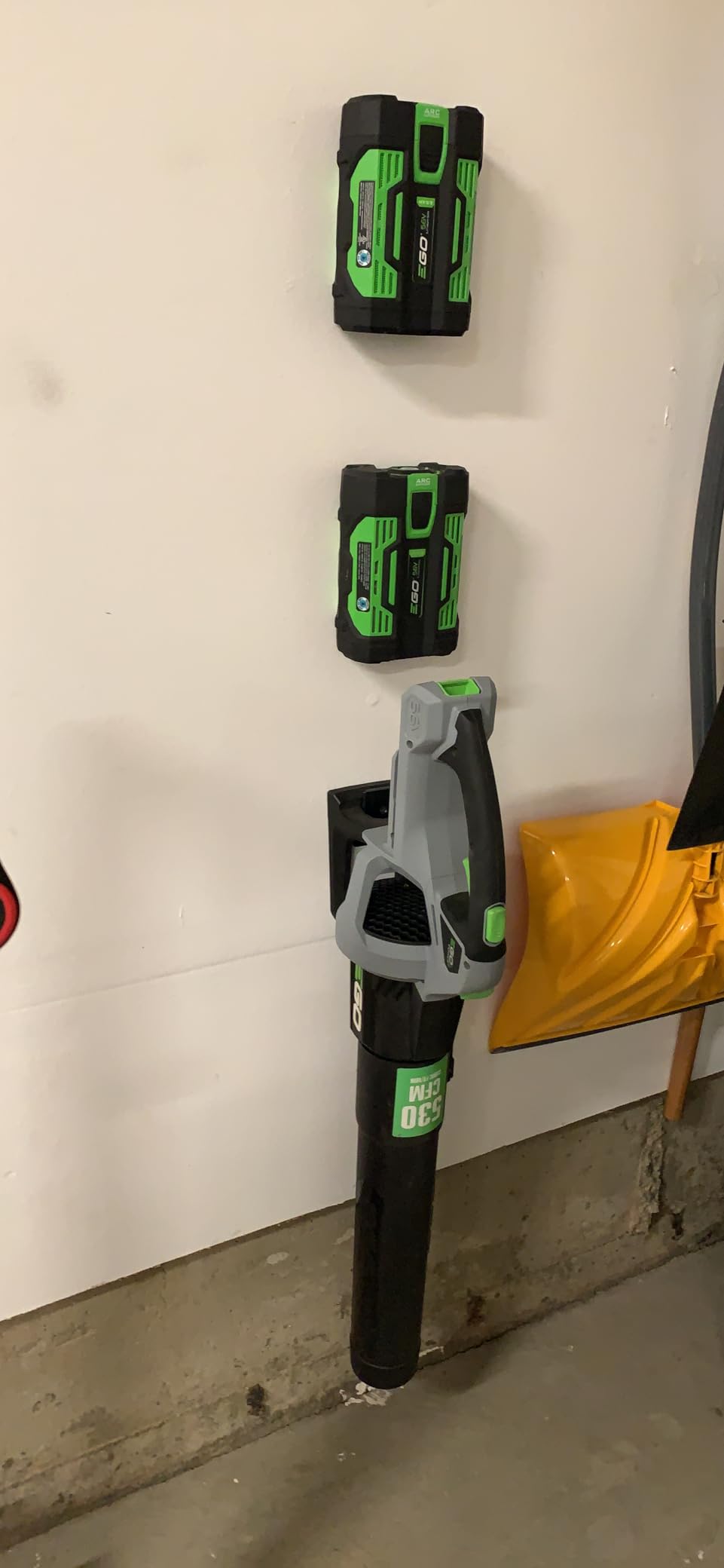Amazon.com : DECKMAN 1 x Leaf Blower Wall Mount | Holder | 2 x Battery ...