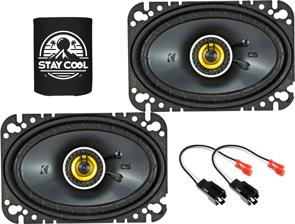 Amazon.com: KICKER Speakers 4X6 inch for Jeep Wrangler 1997-2006 ...