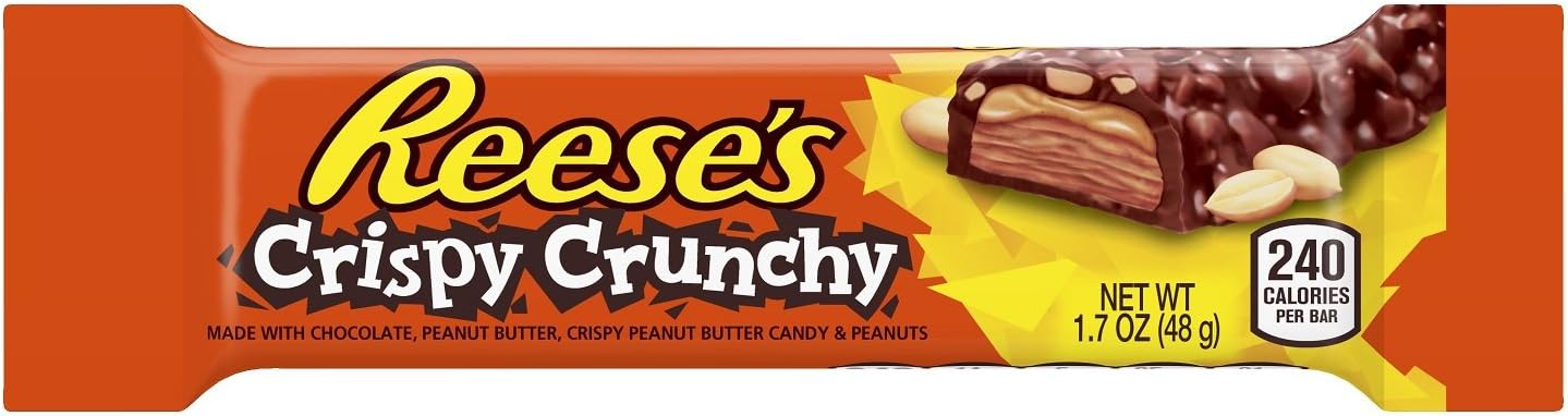 Reese's Crispy Crunchy Bar, 48g : Amazon.co.uk: Grocery