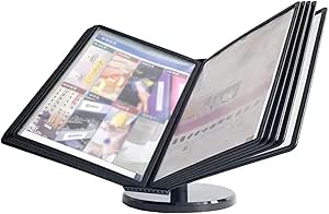 Amazon.com: PAUANI Desk Reference Organizer - Adjustable Desk Flip File ...