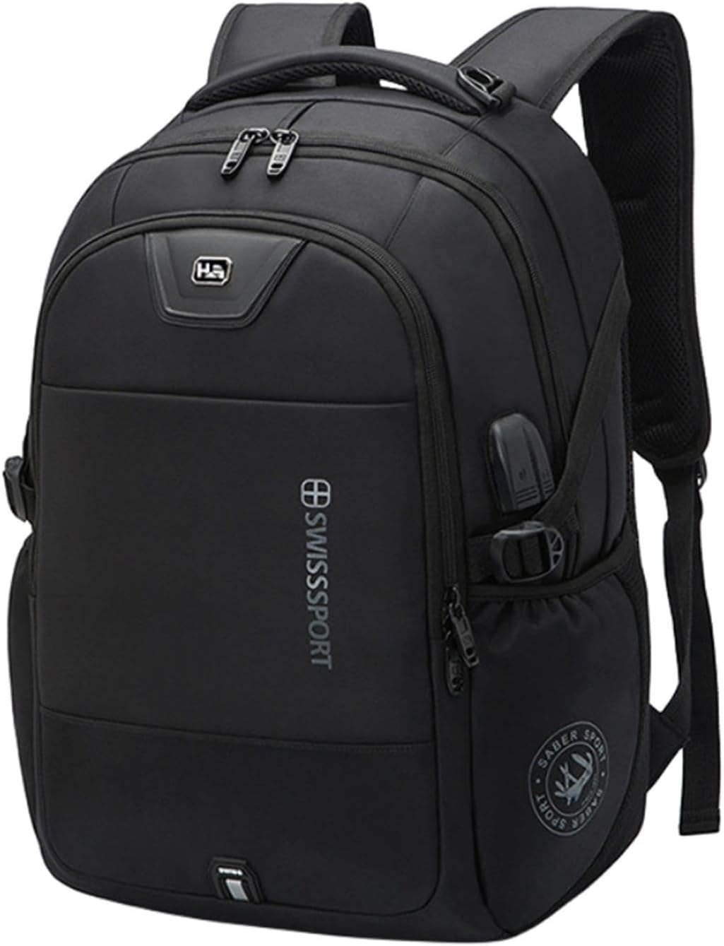 Amazon.com: Caibomaoyi men and women 17 inch laptop backpacks Shoulders ...