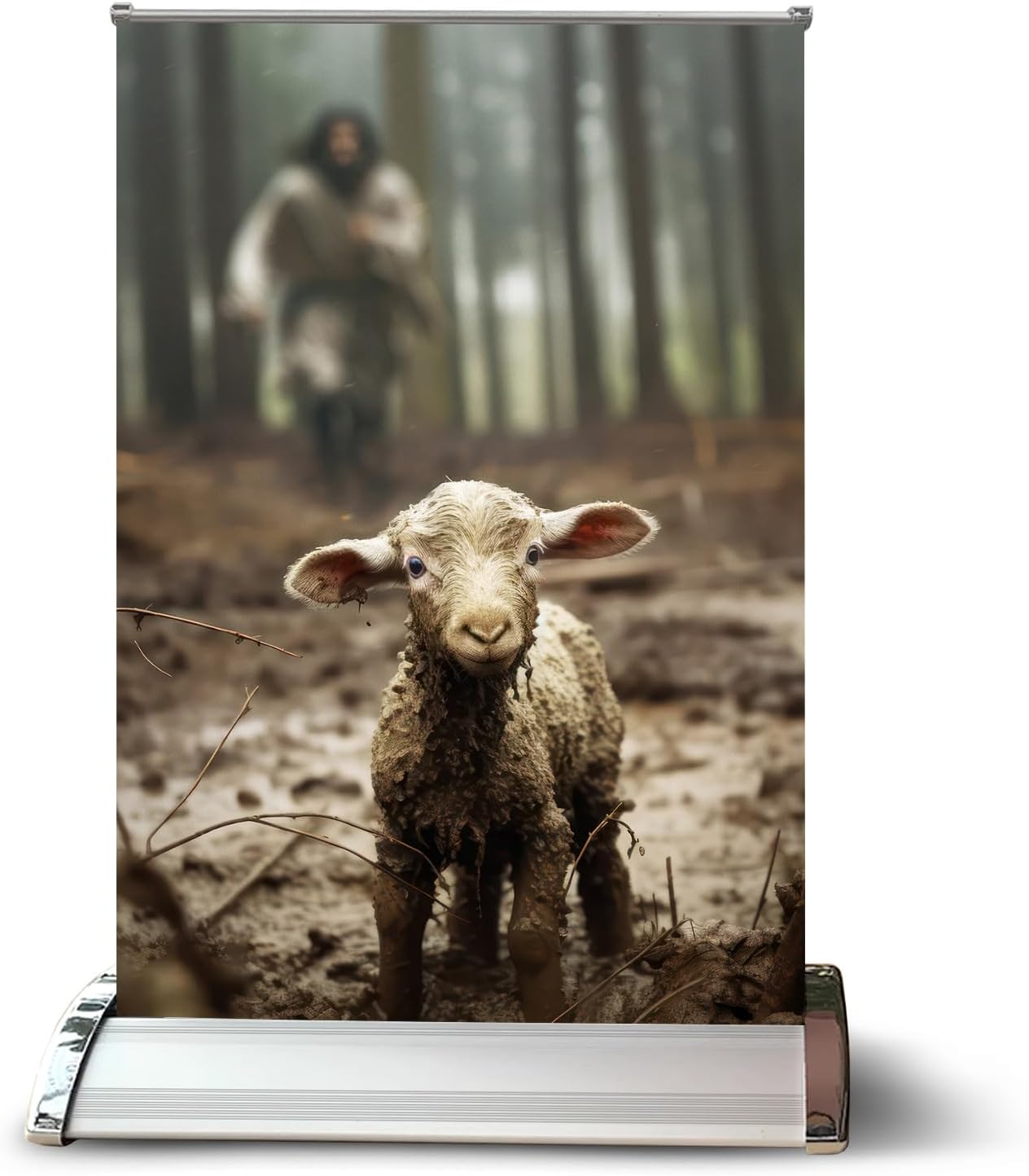 Amazon.com: Nocntcro Aluminum Retractable Banner Stand for Business ...