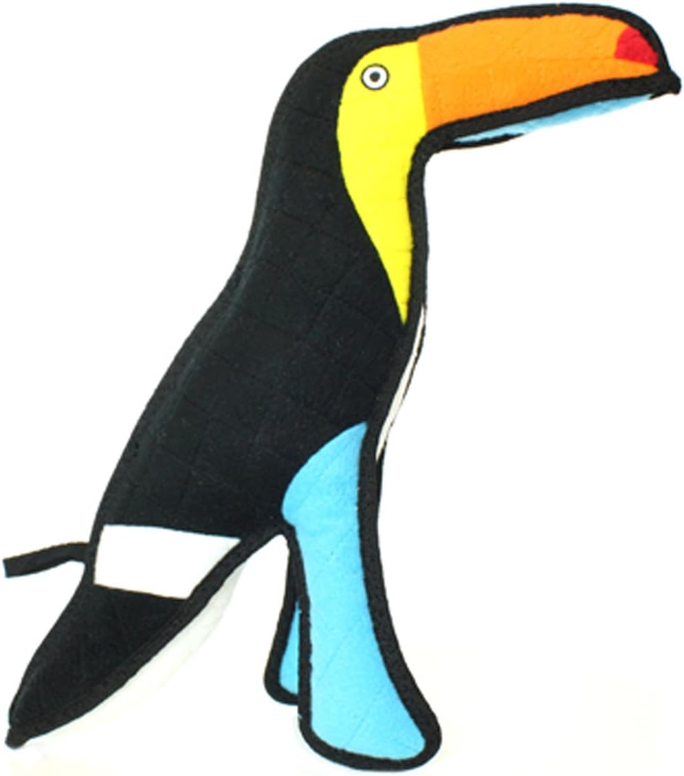 Tuffy Zoo Series Togo The Toucan Toy : Amazon.ca: Pet Supplies