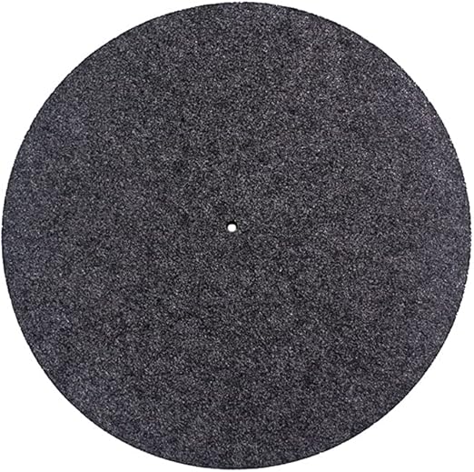 Amazon.com: Alnicov Anti-Static Felt Platter Turntable Mat 2MM Thick ...