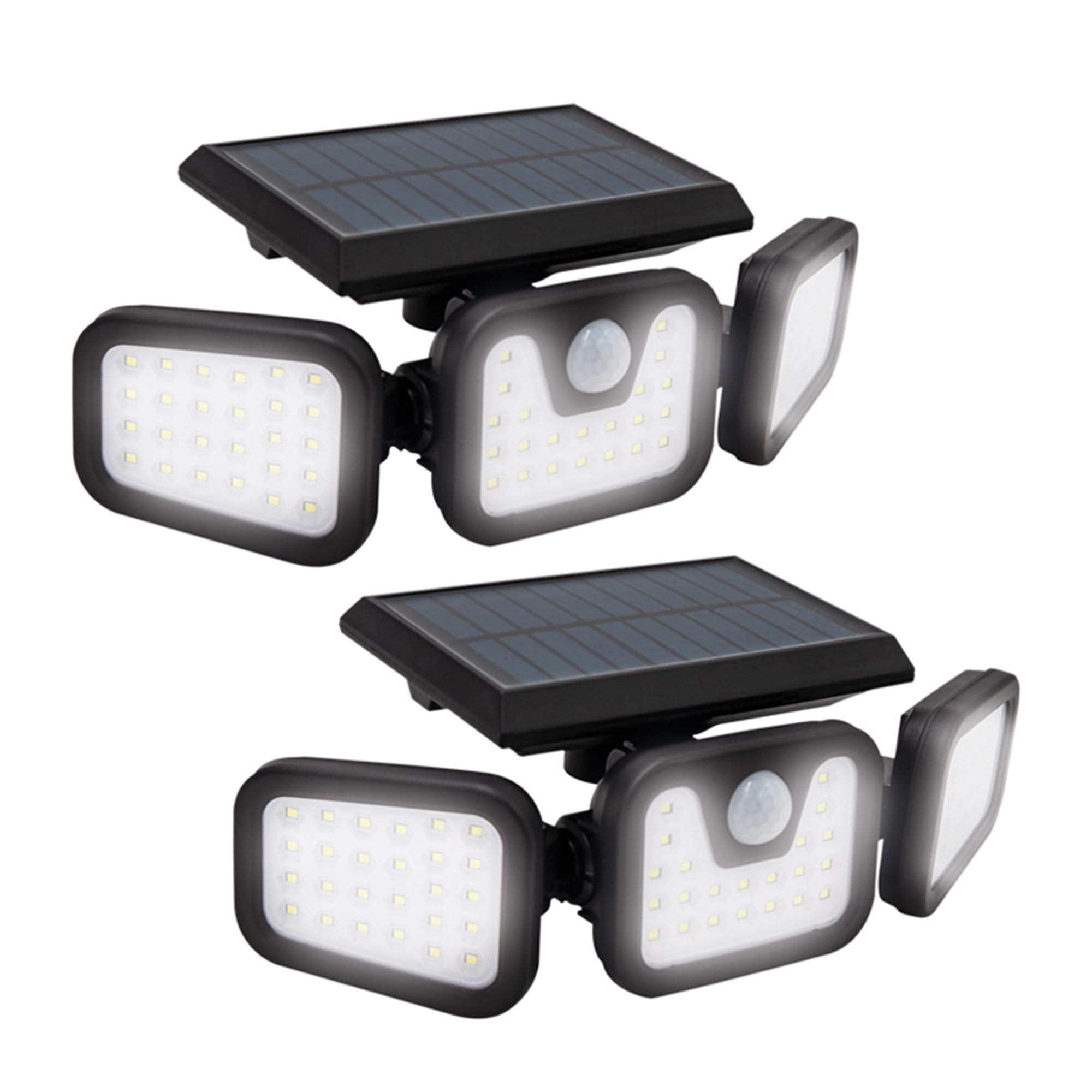 Panta TrioSolar - Doppelpack - LED-Solar Aussenleuchte mit Sensor ...