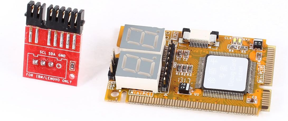 Amazon.com: Qtqgoitem 5 in 1 Mini PCI PCI-E LPC I2C ELPC PC Diagnostic ...