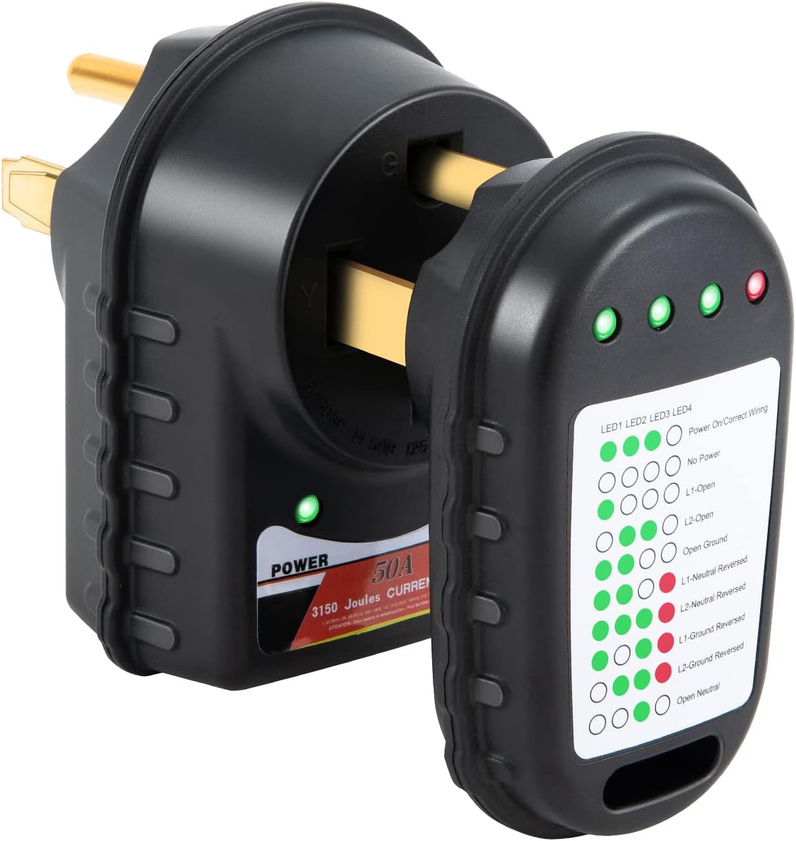 Amazon.com: RV Surge Protector Smart Kit 50 Amp - RV Surge 50 amp ...