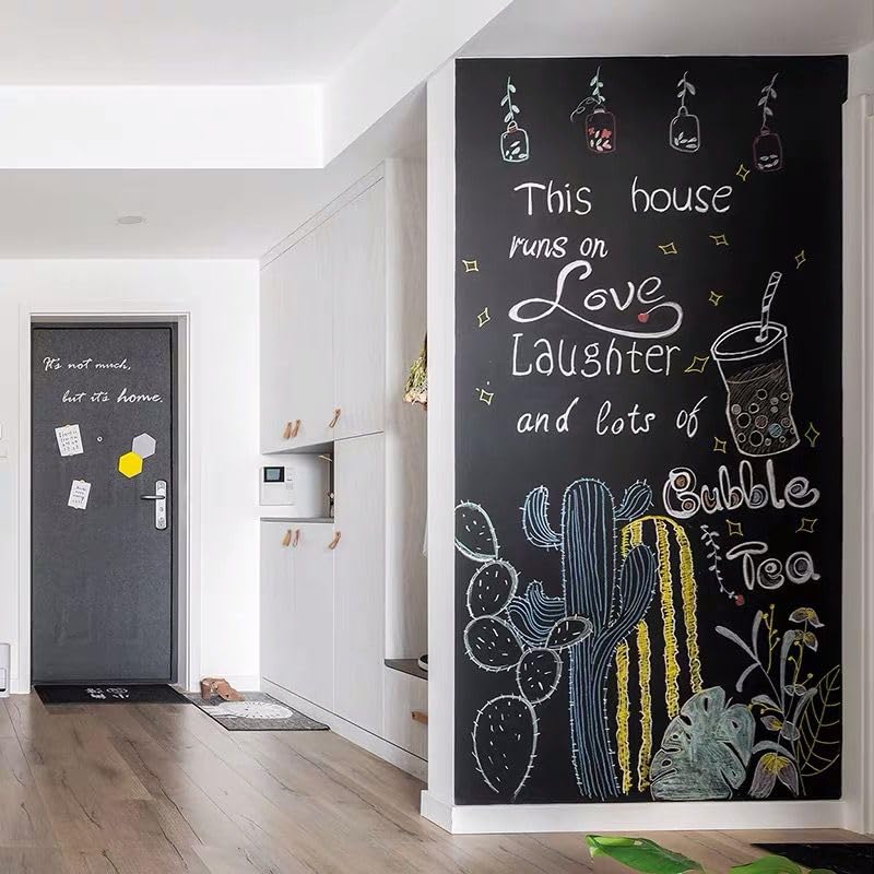 Snapklik.com : Bloss Chalk Board Wallpaper 17.7157 Inch Peel And Stick ...