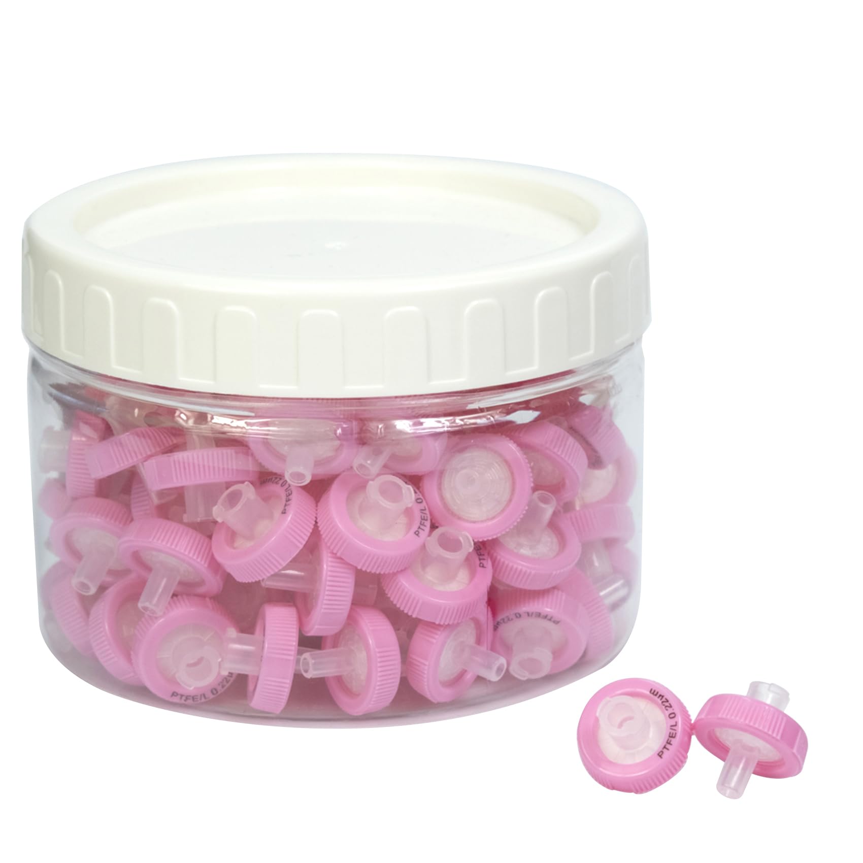 Sterile Syringe Filter PVDF Membrane 25mm Syringe Filters 0.22um
