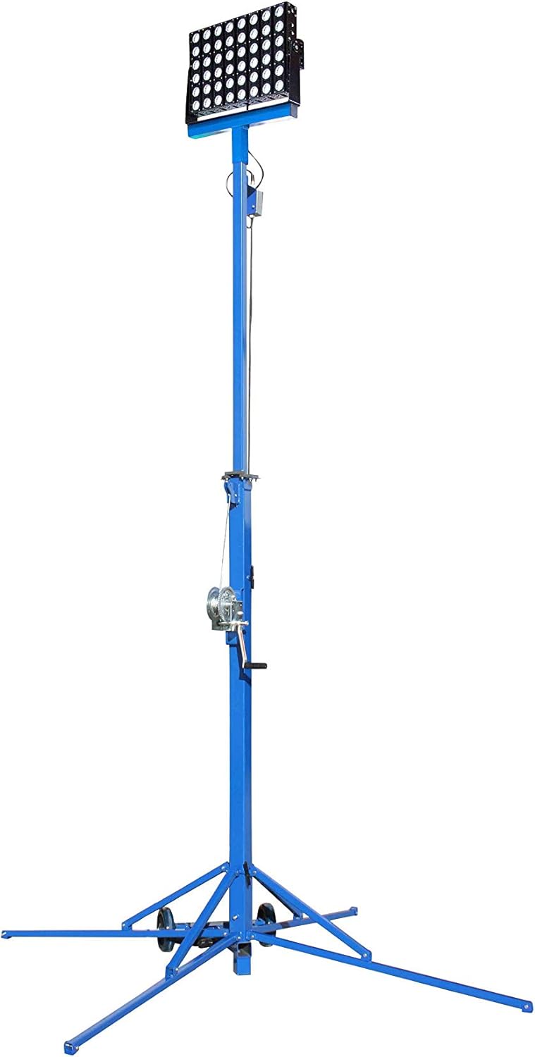 Amazon.com: 400 Watt Portable LED Light Tower - Covers 49,000 SF ...