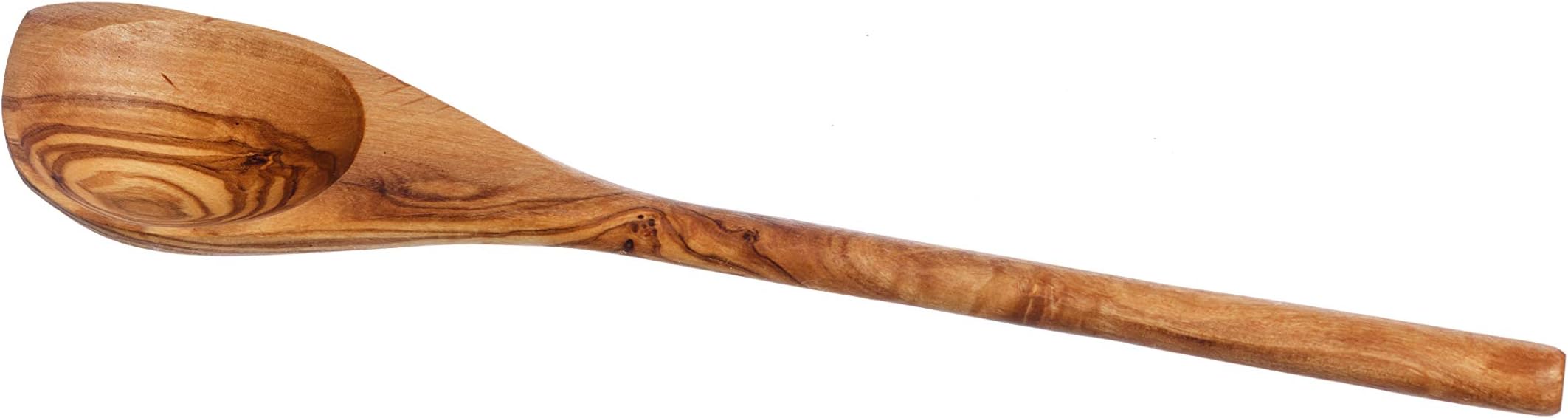 Amazon.com: Helen's Asian Kitchen Corner Spoon 12-Inch Natural Bamboo ...