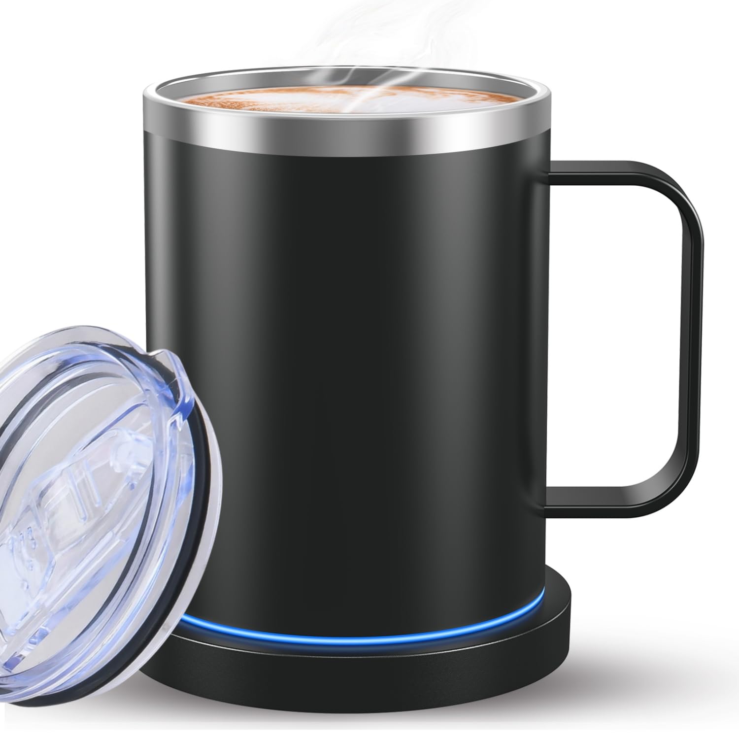 Amazon.com: Coffee Mug Warmer & Mug Set,Smart Self Heating Mug ...