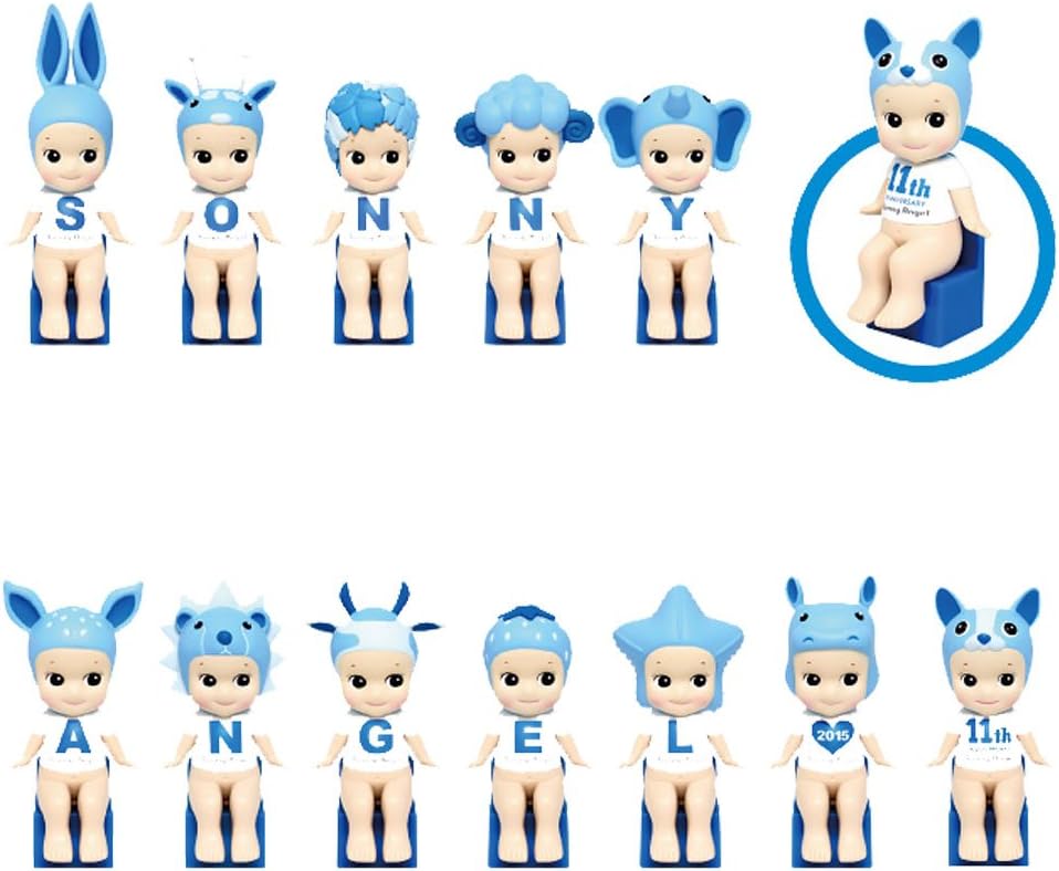 Amazon.com: Sonny Angel Mini Figure 11th Anniversary Series Sea Blue ...