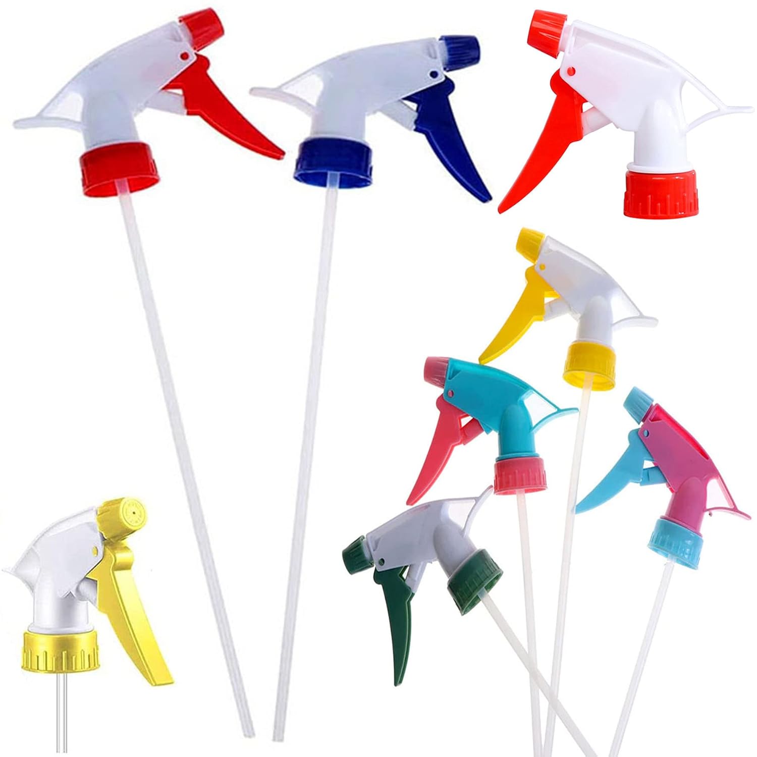 PE Spray Nozzle Trigger Bottle Garden High Pressure Garden Pump Water ...