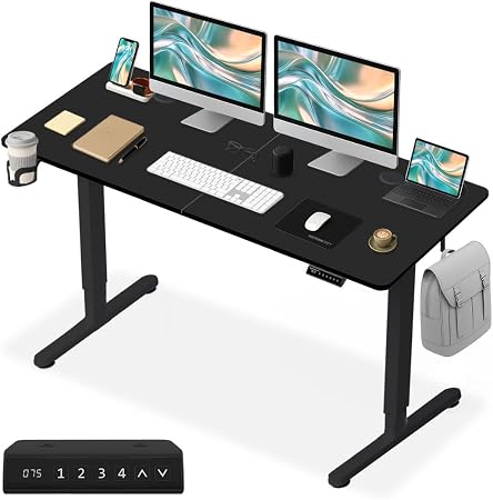 MotionGrey - Electric Motor Height Adjustable Standing Desk, Ergonomic ...