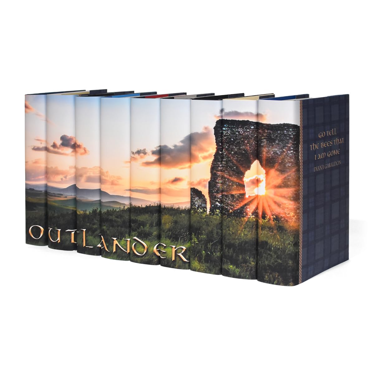 Amazon.com: Juniper Books' Outlander Book Set with Collectible Jackets ...