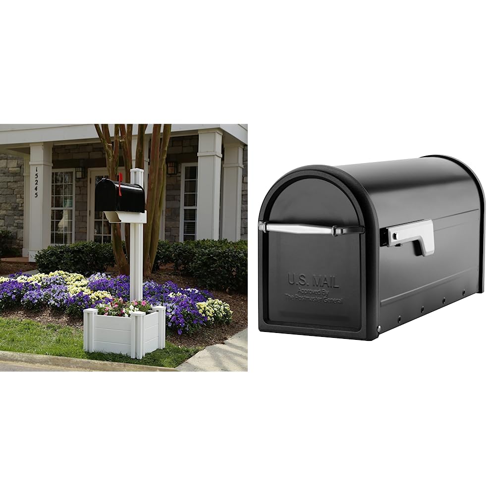 Amazon.com : Zippity Outdoor Products Majestic Mailbox Post and ...