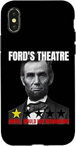 Amazon.com: iPhone X/XS Ford's Theatre Abraham Lincoln Funny Abe Meme ...