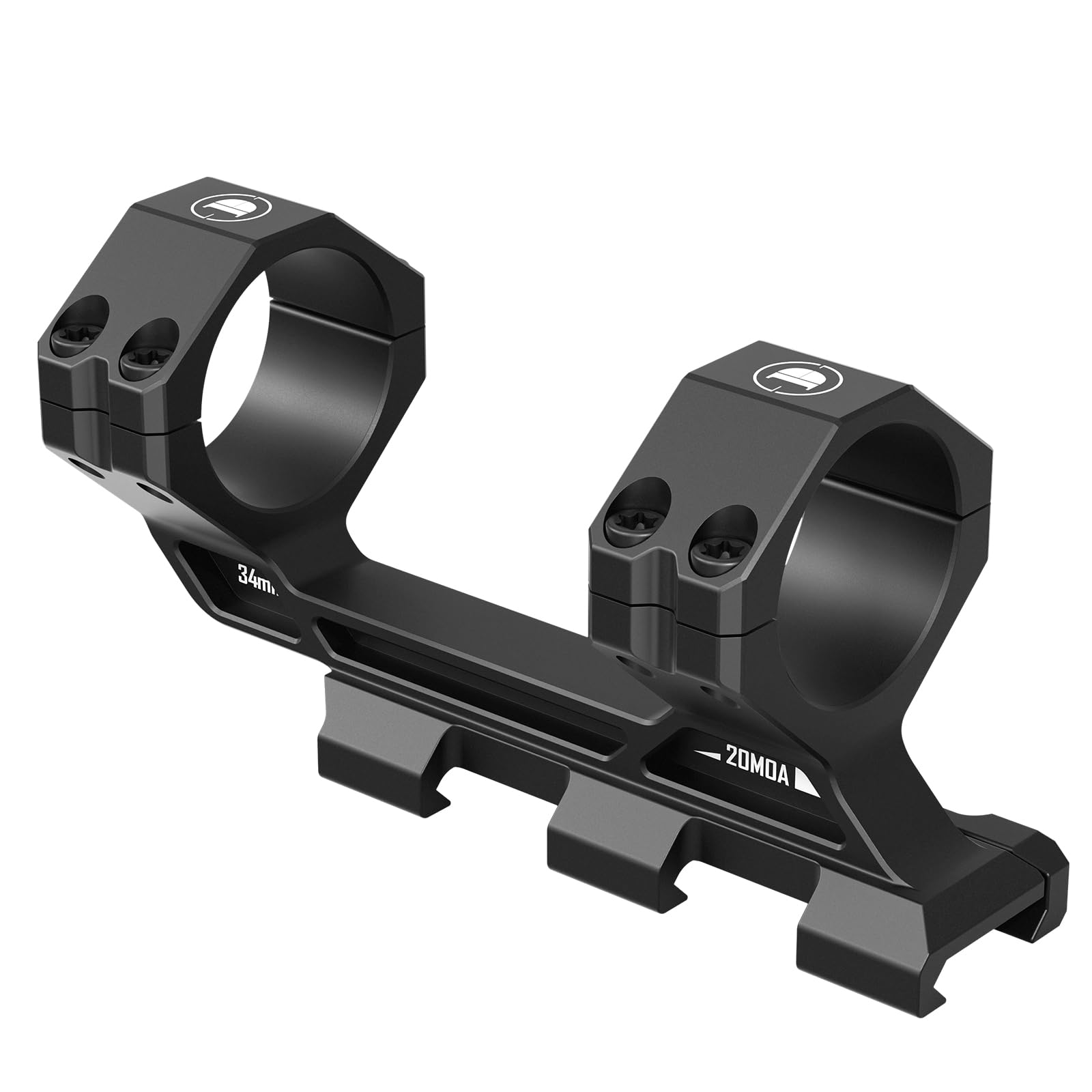 Snapklik.com : Cantilever Scope Mounts, 20 MOA Cantilever Riflescope ...