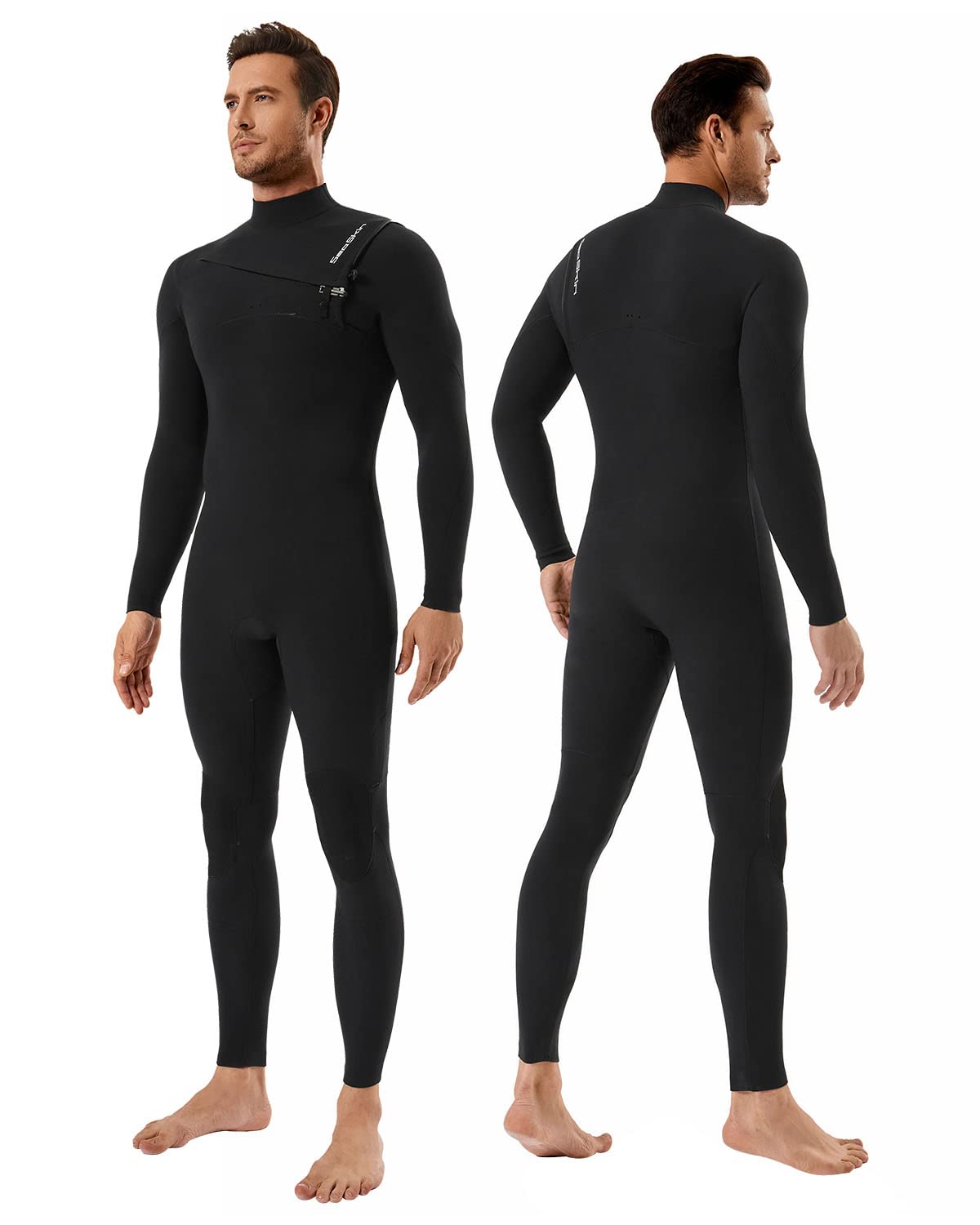 Snapklik.com : Mens Surfing Wetsuit Full Body GBS 3/2mm Neoprene ...