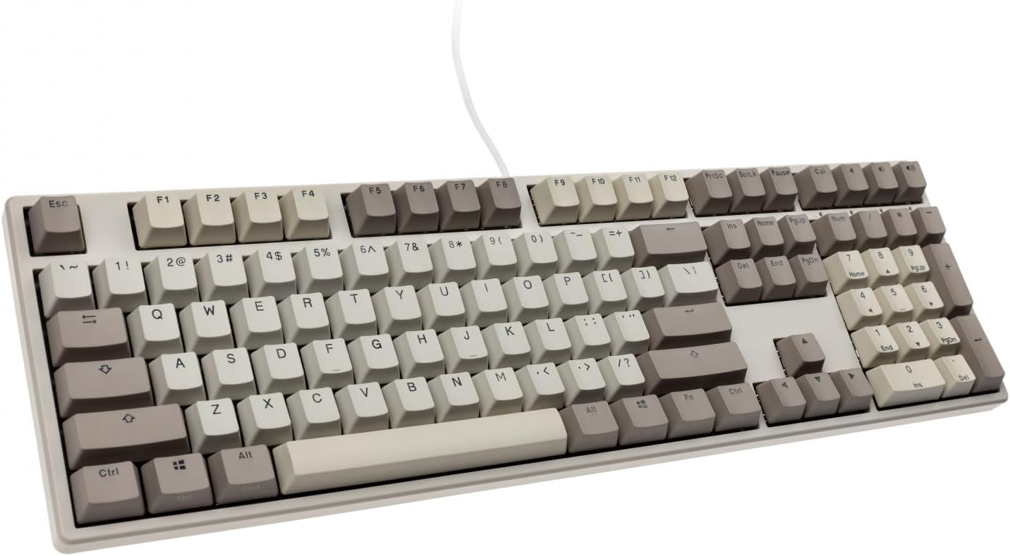Amazon.com: Ducky Origin Vintage Double Shot PBT Mechanical Keyboard ...