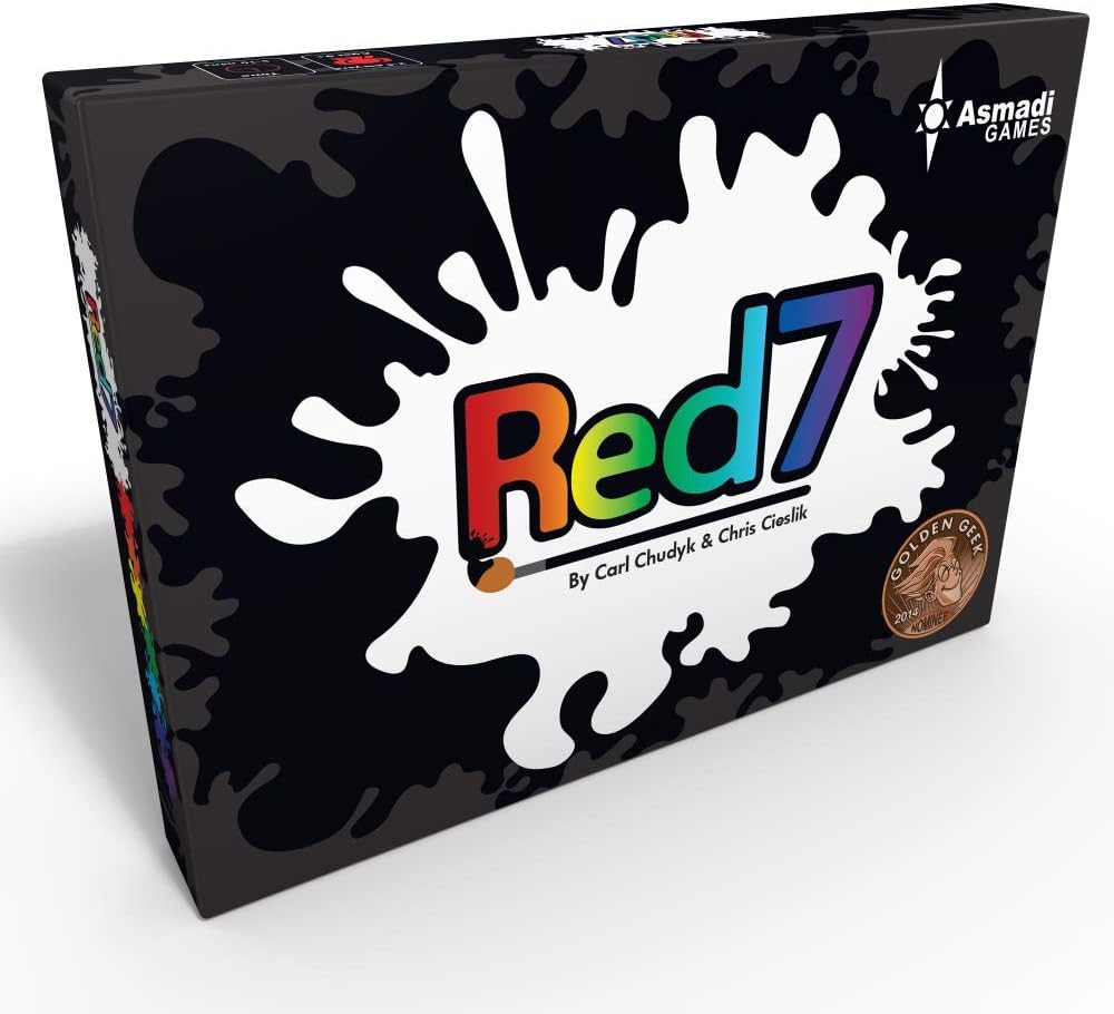 Amazon.com: Asmadi Games ASI-0050 Red7 Card Game , Black : Toys & Games