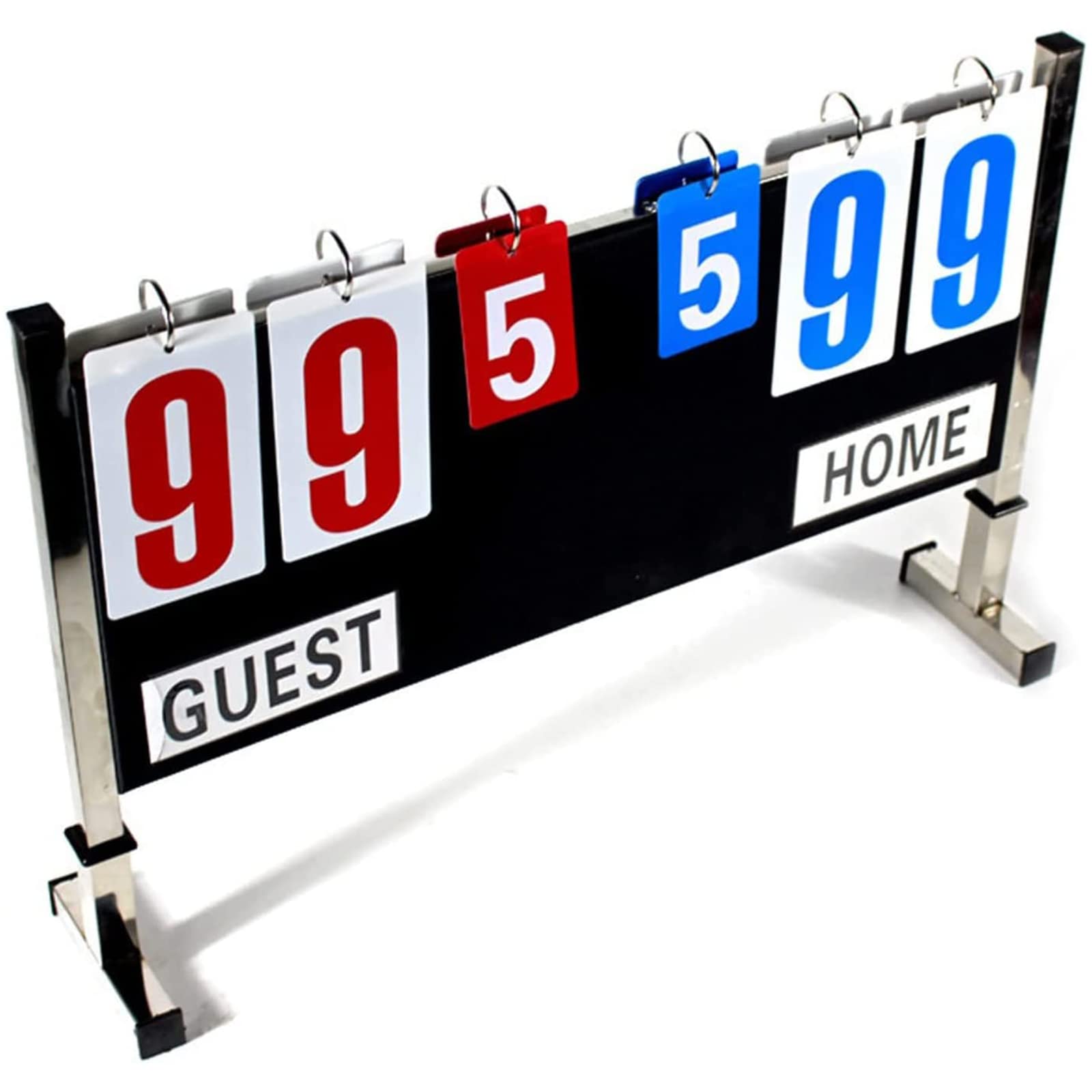 Amazon.com: Amhuui Multifunctional Vertical Score Flip Scoreboard,4 ...