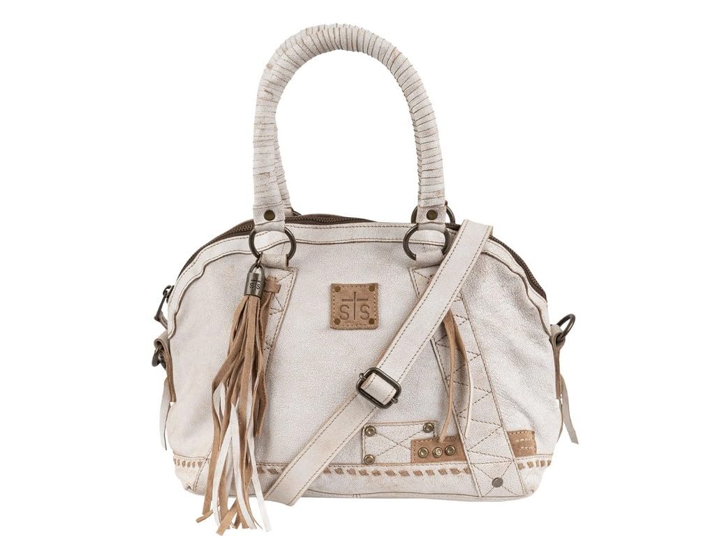Amazon.com: STS Ranchwear Cremello Sansa Satchel, Off-white : Clothing ...
