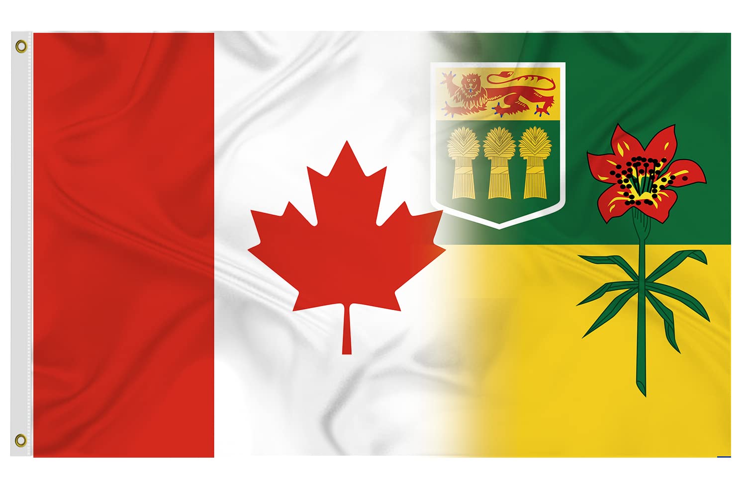Saskatchewan Canadian Flag 110+ Flag Of Saskatchewan Province Canada