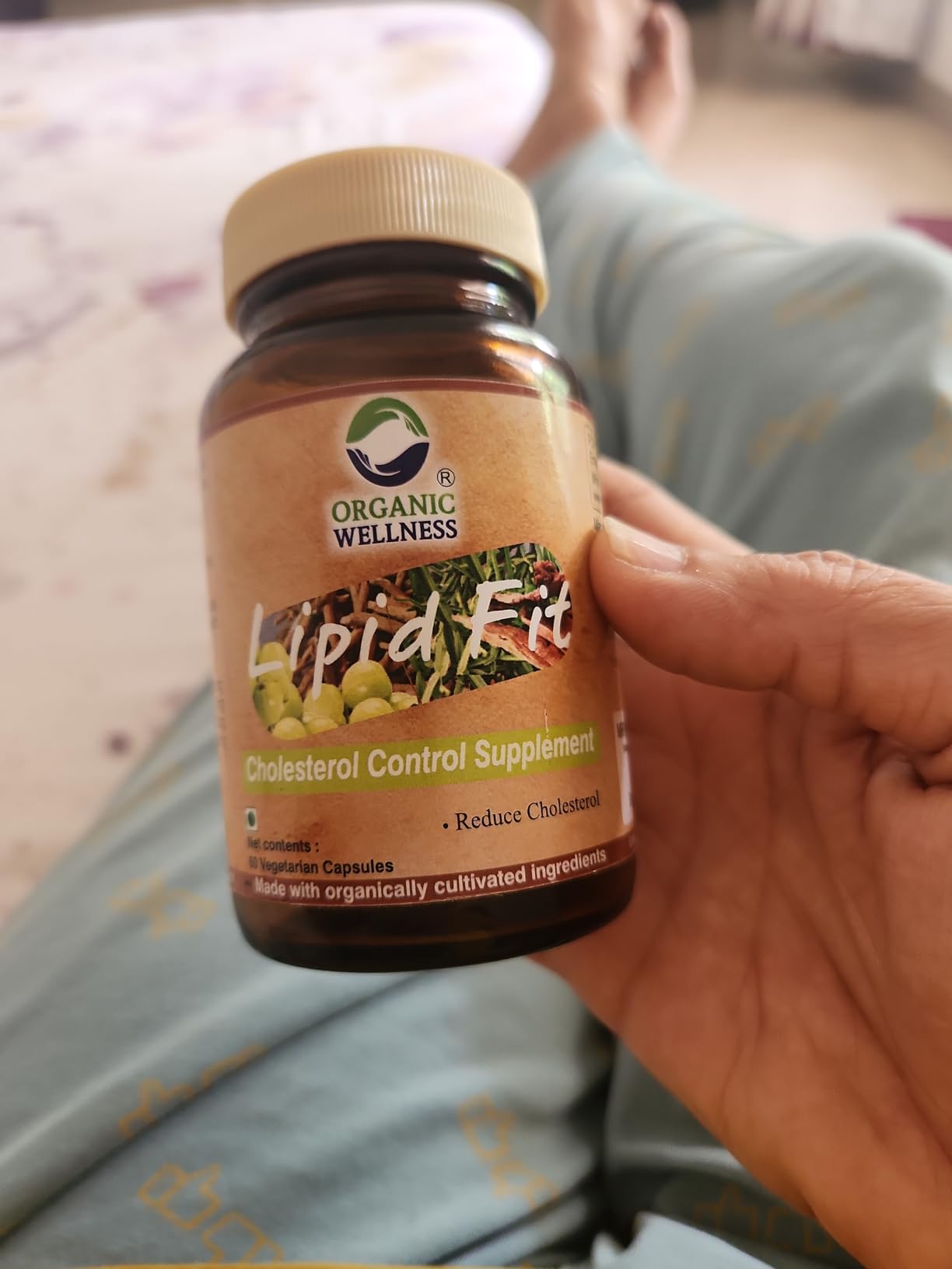 Buy Organic Wellness Lipid Fit Capsule Supports Cholesterol Control ...