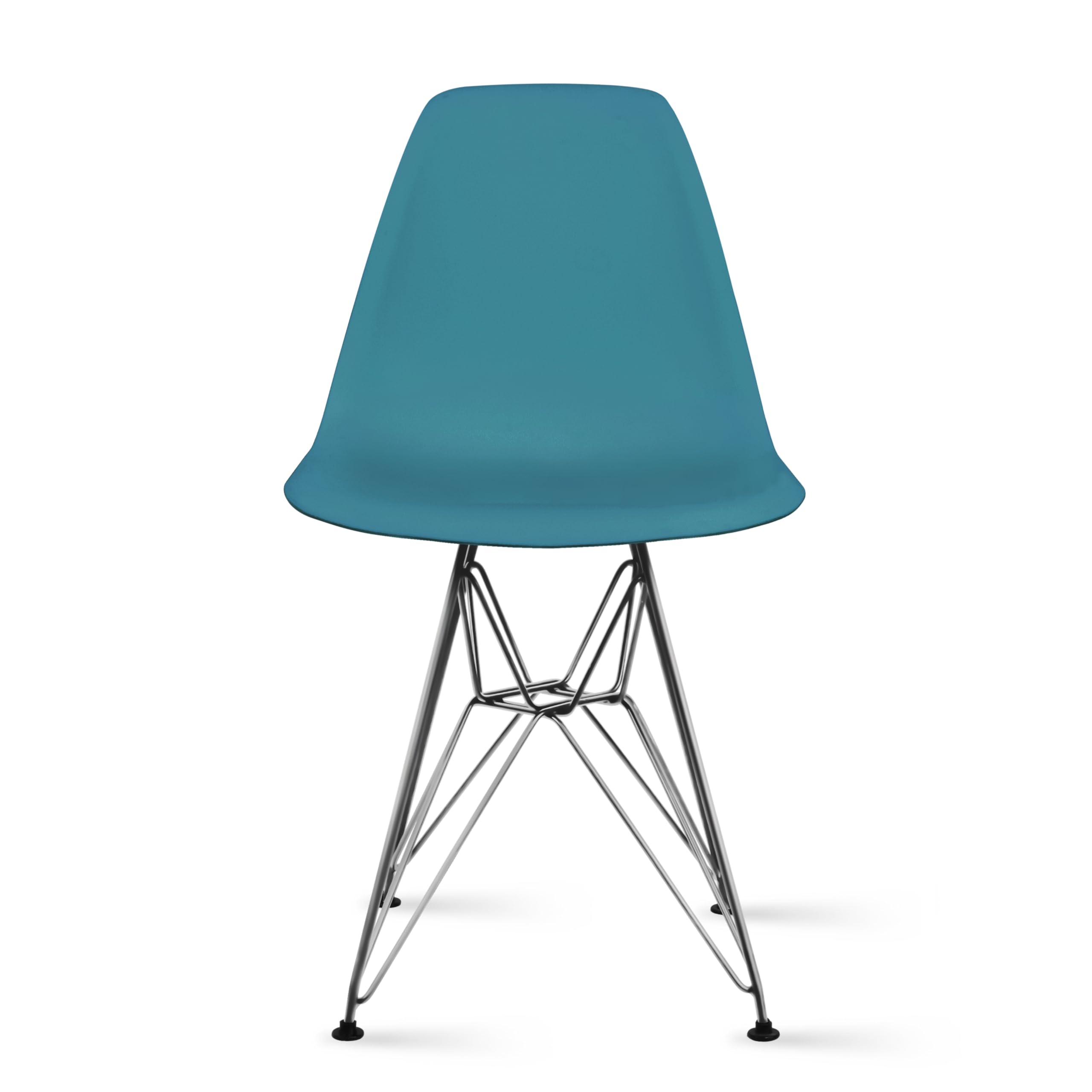 Amazon.com - 2xhome Mid-Century Modern Dining Chair, Armless Plastic ...
