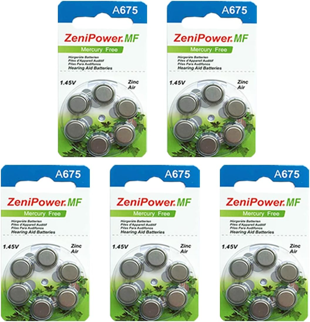 Amazon.com: Duracell Activair Easy Tab Size 675 (40 Batteries) : Health ...