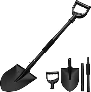 Amazon.com : Shovels for Digging, 41" Spade Garden Shovel with D Grip Handle, Heavy Duty ...