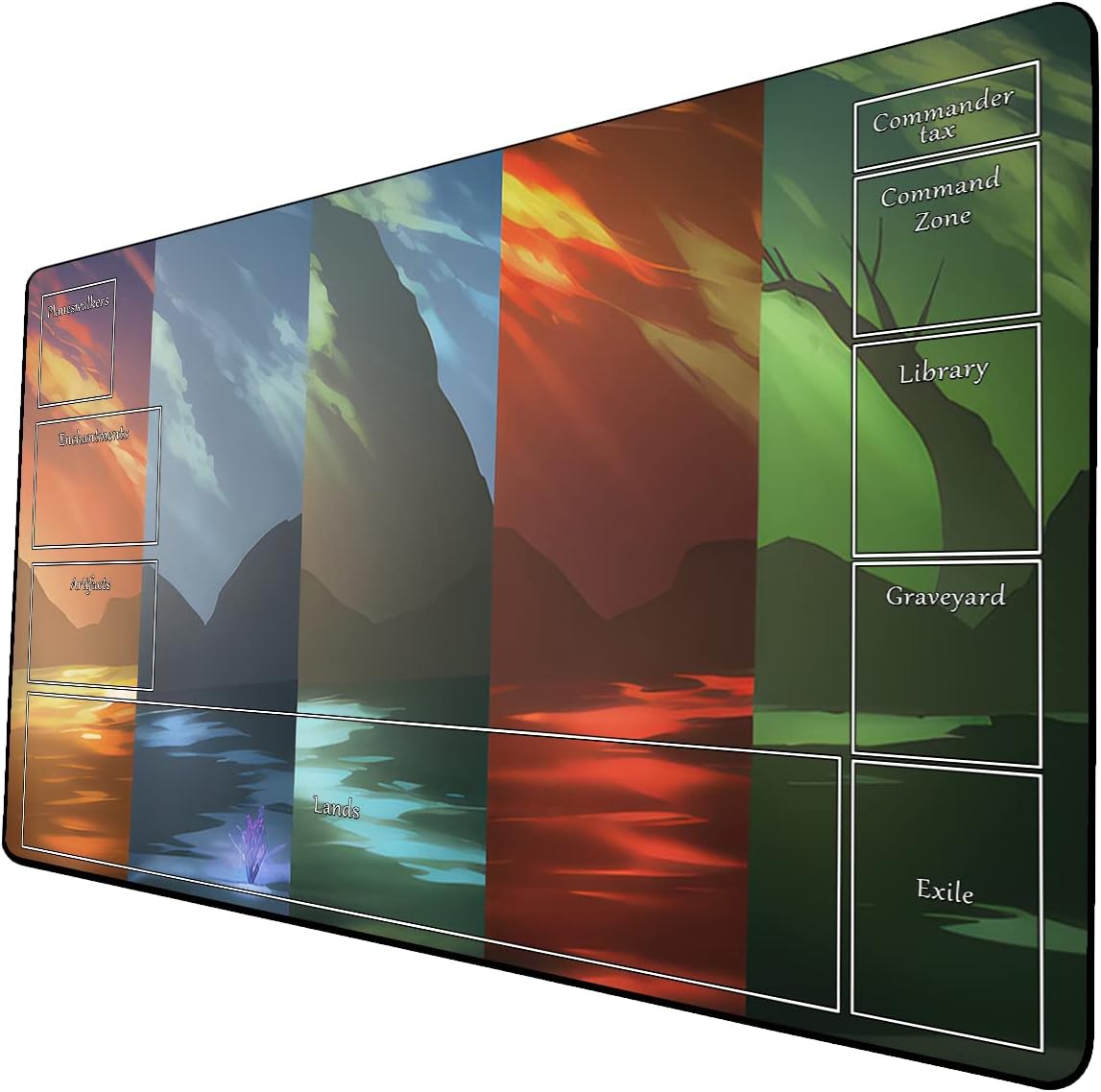 Amazon.com: AI Painting TCG Playmat - MTG Trading Card Game Mat with ...