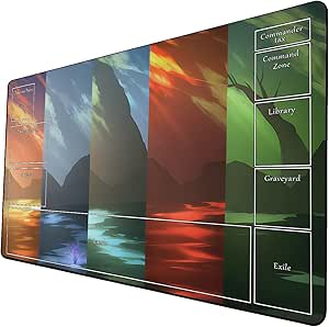 Amazon.com: AI Painting TCG Playmat - MTG Trading Card Game Mat with ...