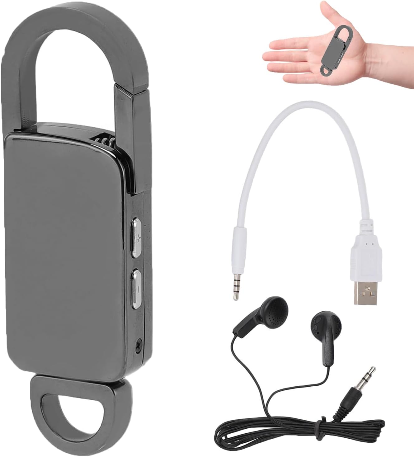 YDZSJQ Mini Grabadora de Voz Audio, Grabadóra Voz Digital Portátil con ...