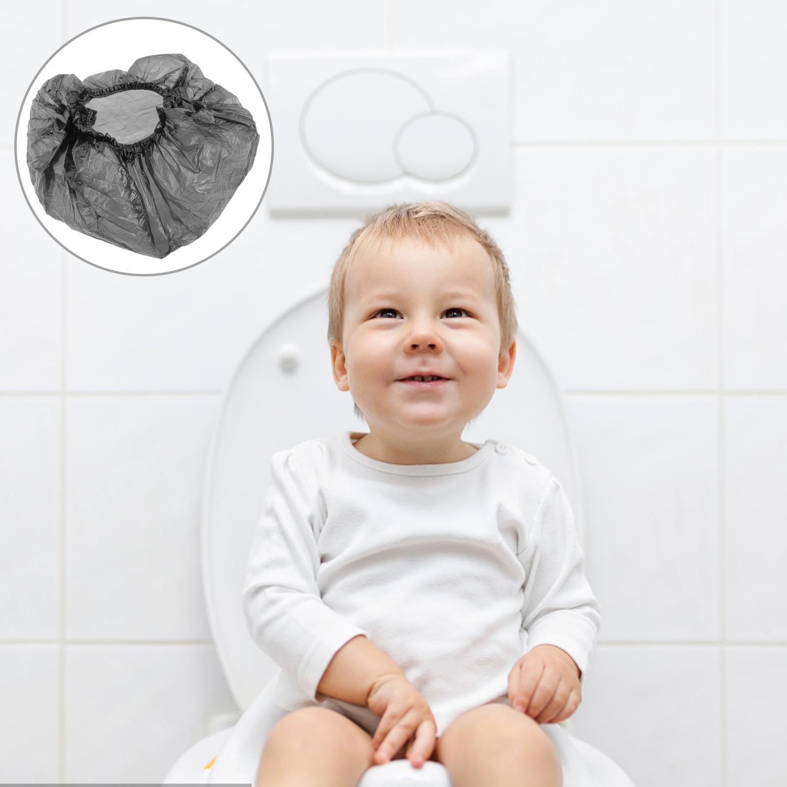 Snapklik.com : 100pcs Toilet Trash Bag Training Toilet Liner Travel ...