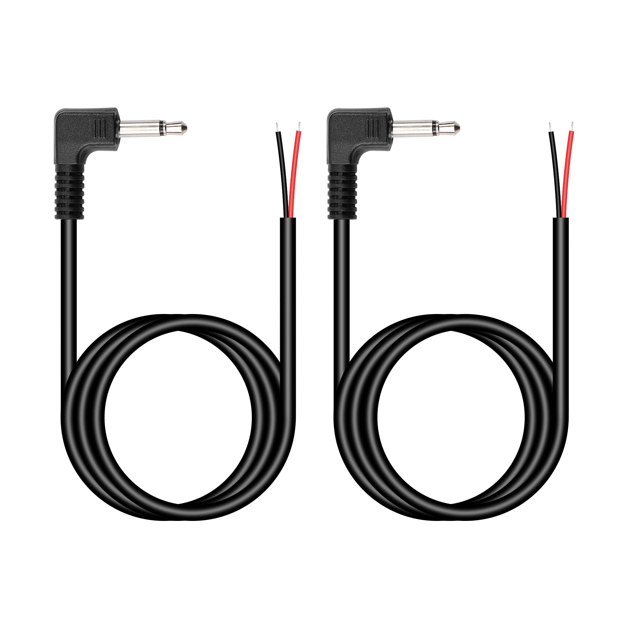 Amazon.com: PNGKNYOCN 1/8" Mono to Bare Wire Audio Cable，2 Pack 90 ...