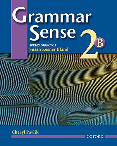 Amazon.com: Grammar Sense 2: Student Book Volume B: 9780194365734 ...