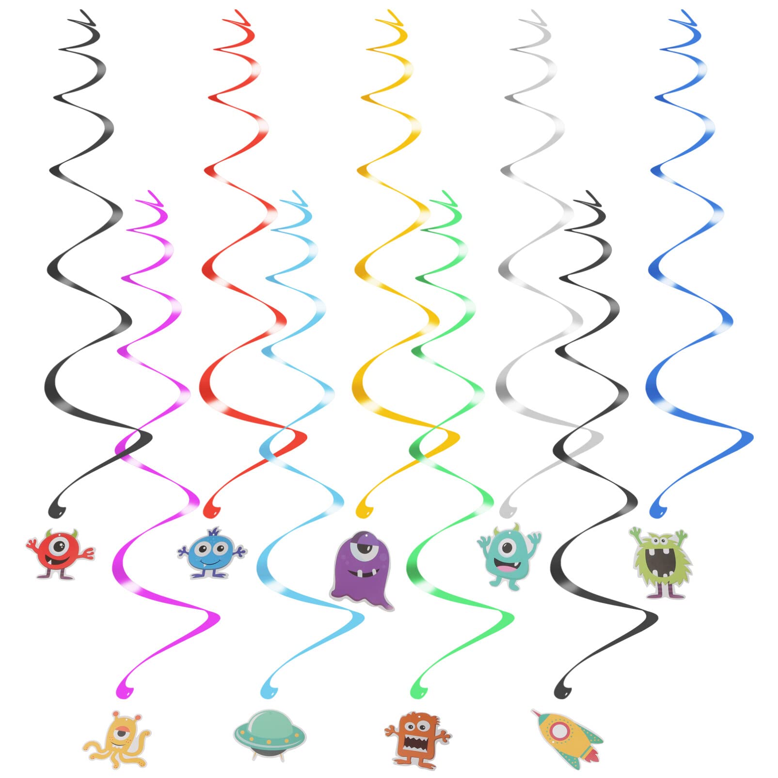 Cartoon Birthday Streamers