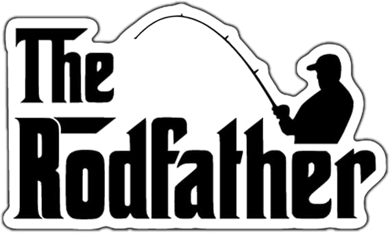 Amazon.com - Fishing Rodfather Vinyl Decal Sticker | Cars Trucks Walls ...