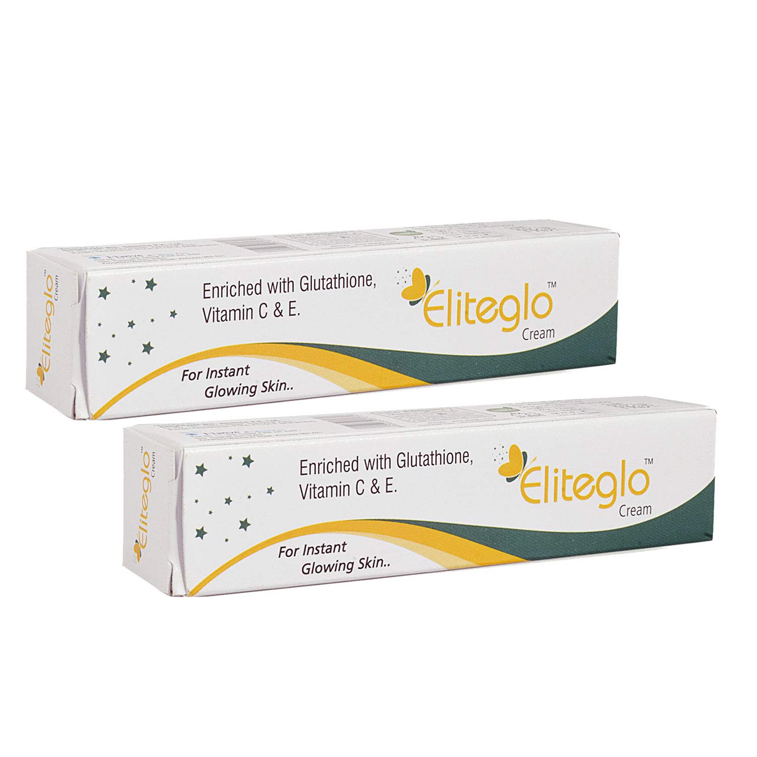 Buy Eliteglo Cream For Glowing Brightening & Blemish Free Clear Skin (2 ...