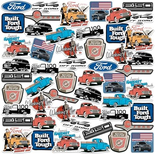 Chevrolet Branding 50ct Vinyl Large Deluxe Stickers Variety Pack ...