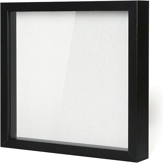 Amazon.com - Muzilife 10x10 Shadow Box Picture Frame with Linen Board ...