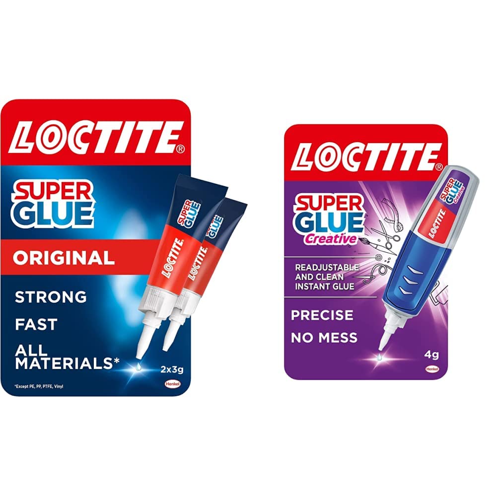 Loctite Universal, Strong All Purpose Adhesive for Repairs, Clear Glue ...