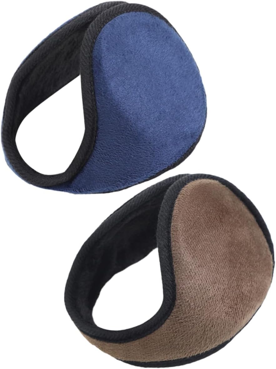 SHERCHPRY 2Pcs Unisex Winter Ear Muffs Plush Ear Covers Lightweight ...