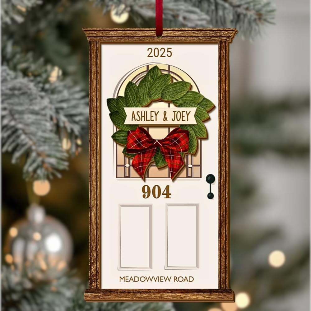 Amazon.com: TM TEEMAN 3D Personalized New Home Christmas Ornament 2025 ...