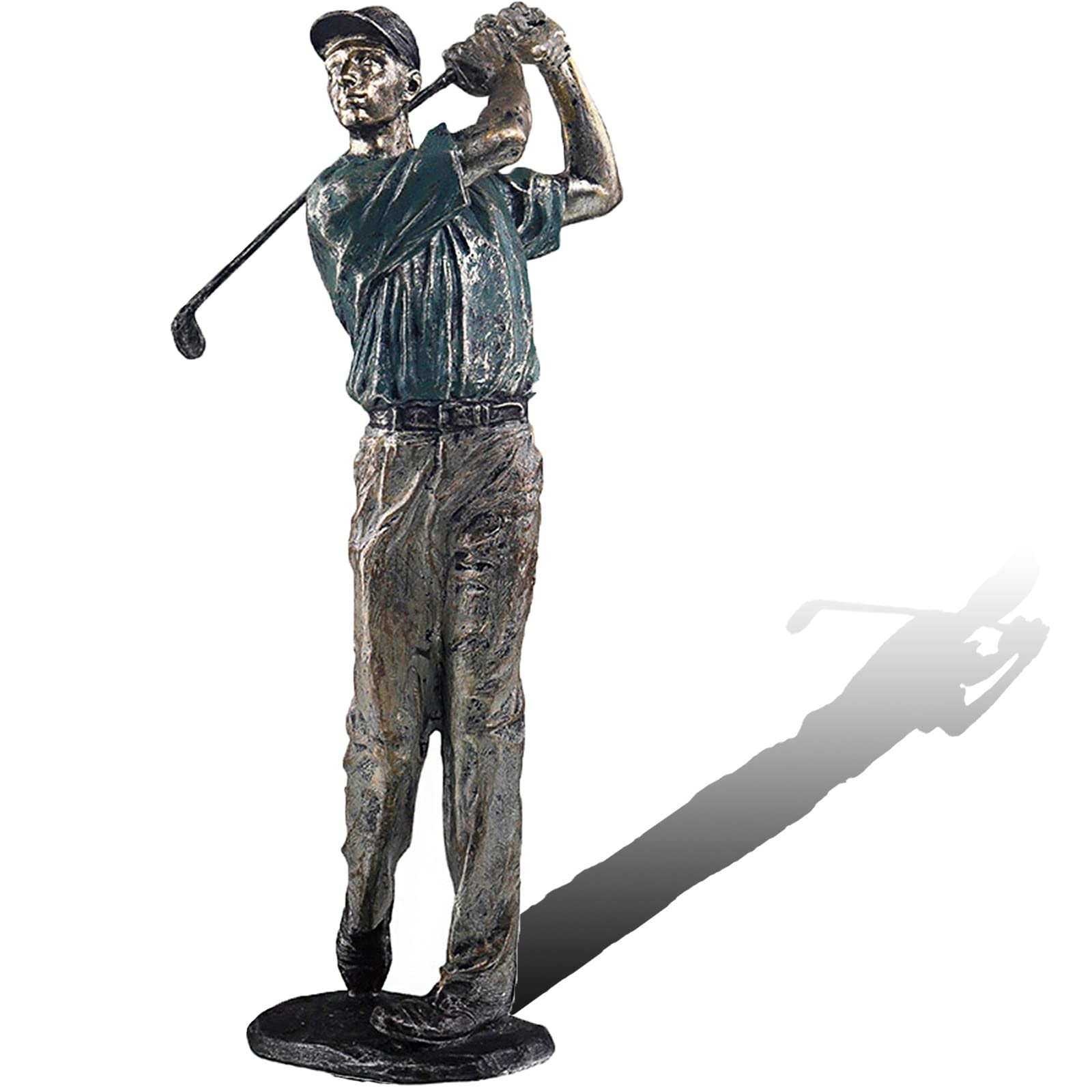Amazon.com: Golf Statues Sculpture, Creative Golfer Figurines Home ...