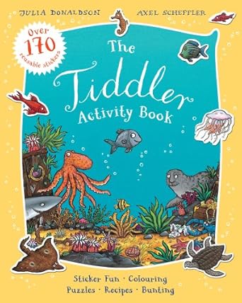 The Tiddler Activity Book : Donaldson, Julia, Scheffler, Axel: Amazon ...